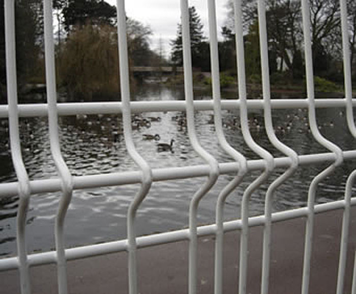 Images for Optima medium security profiled rigid mesh fencing