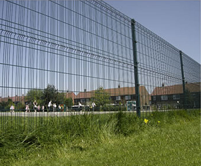 Images for Optima medium security profiled rigid mesh fencing