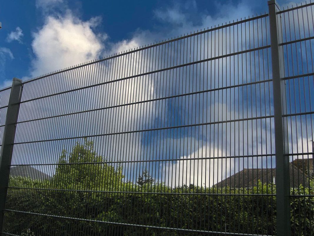 Dual Guard® twin wire mesh perimeter fencing system | Images