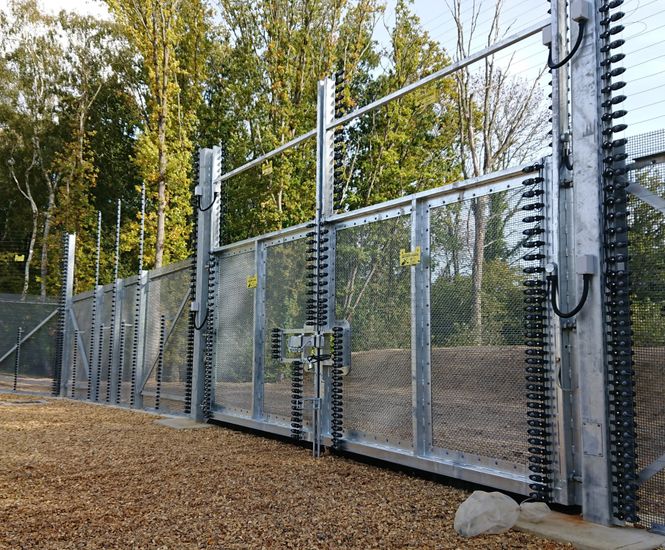 Security Sliding Gates Chain