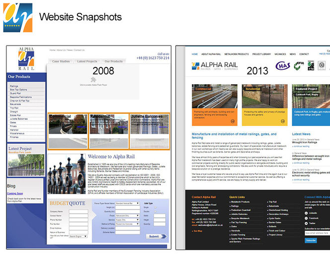 New Alpha Rail website now live | Alpha Rail