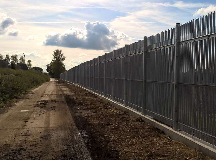 Images for Resilient palisade fencing secures water treatment works