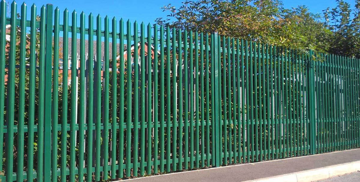 Images for Vehicle mitigation palisade fencing for busy rail track