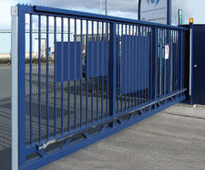 SlideGuard - automated cantilever sliding gate, rail infill | Barkers ...