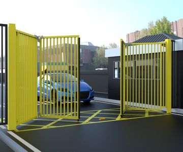 Bi-folding speed gates | EXTERNAL WORKS
