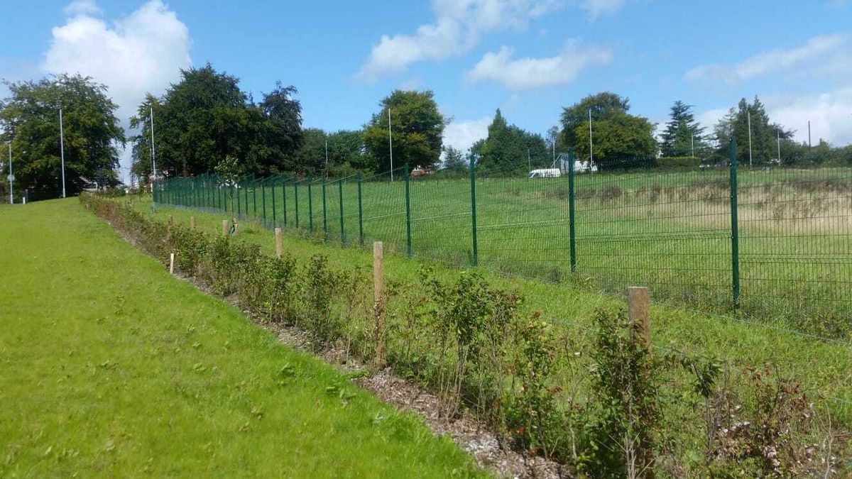 Images for VGuard - economic GP rigid panel mesh fence with V Beam