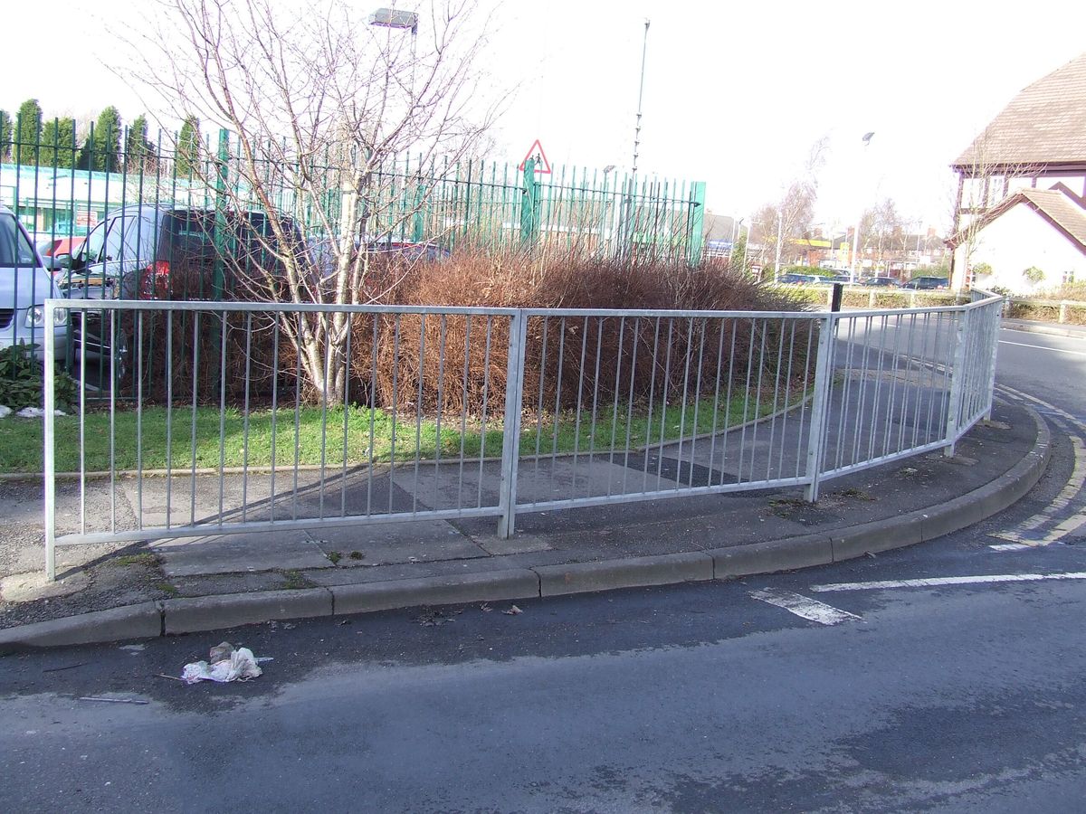 PedestrianGuard - roadside pedestrian safety railings | Barkers Fencing ...