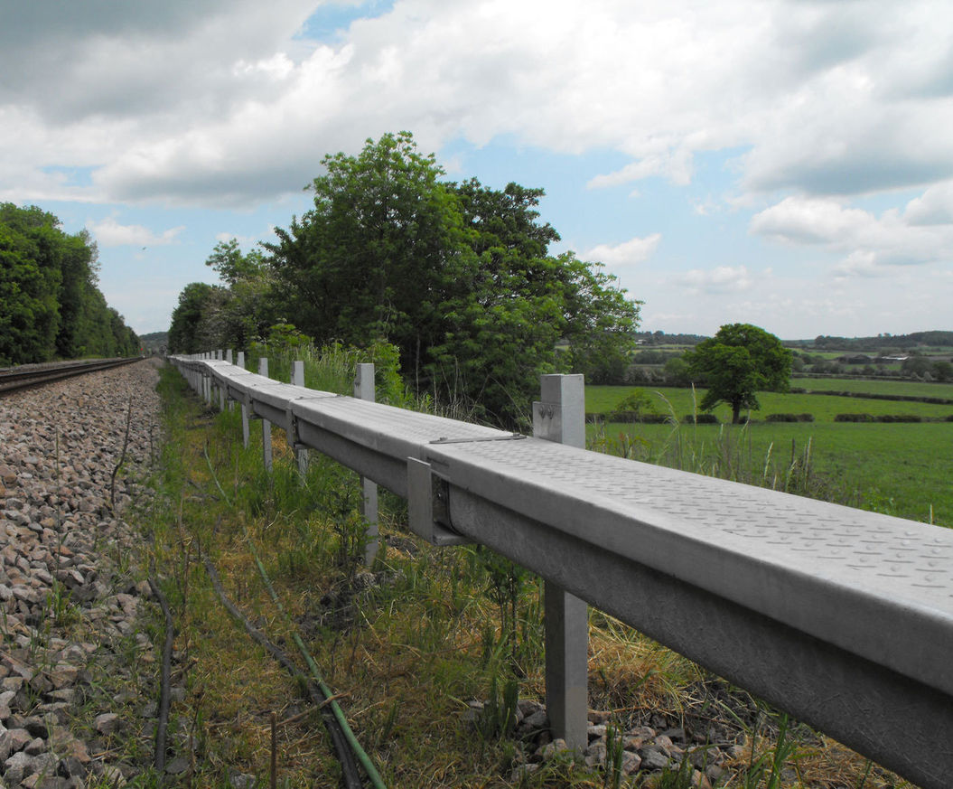 GRC cable troughs for the railway environment | BCM GRC | ESI External ...