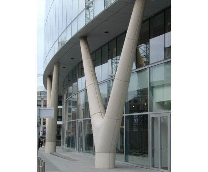 G-Clad glassfibre-reinforced concrete column casing | BCM GRC