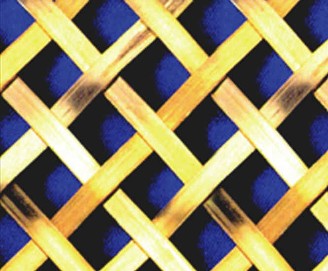 Architectural Woven Mesh Brass Brooke Air