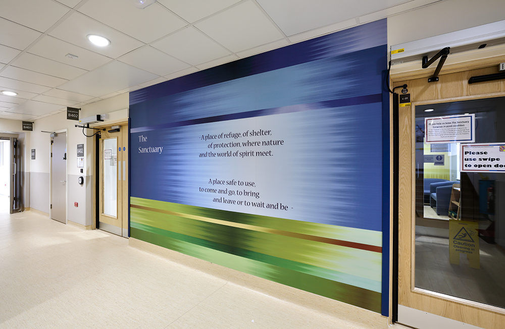 Acrovyn wall protection package for hospital building | Construction ...