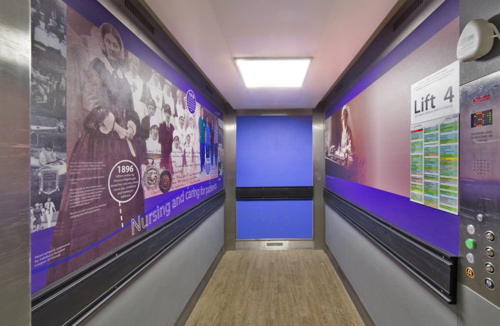 Images for Acrovyn by Design transforms hospital lifts