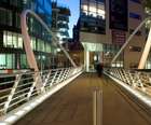 Bespoke butterfly arch bridge, Manchester Piccadilly | CTS Bridges ...