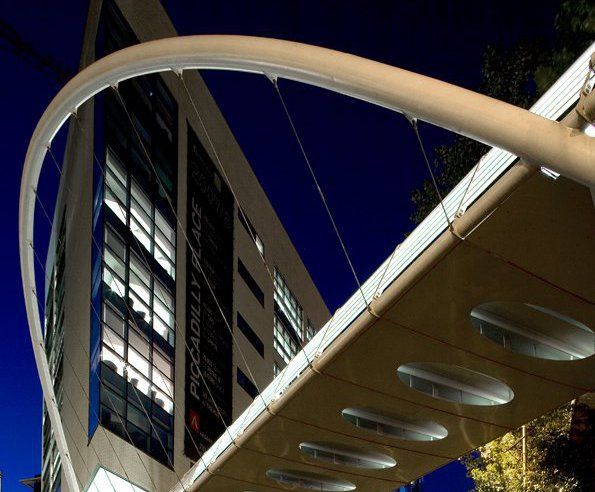 Bespoke butterfly arch bridge, Manchester Piccadilly | CTS Bridges ...