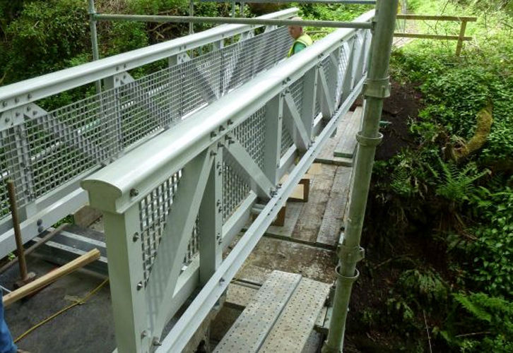 Lightweight FRP footbridges for remote areas | CTS Bridges | ESI ...