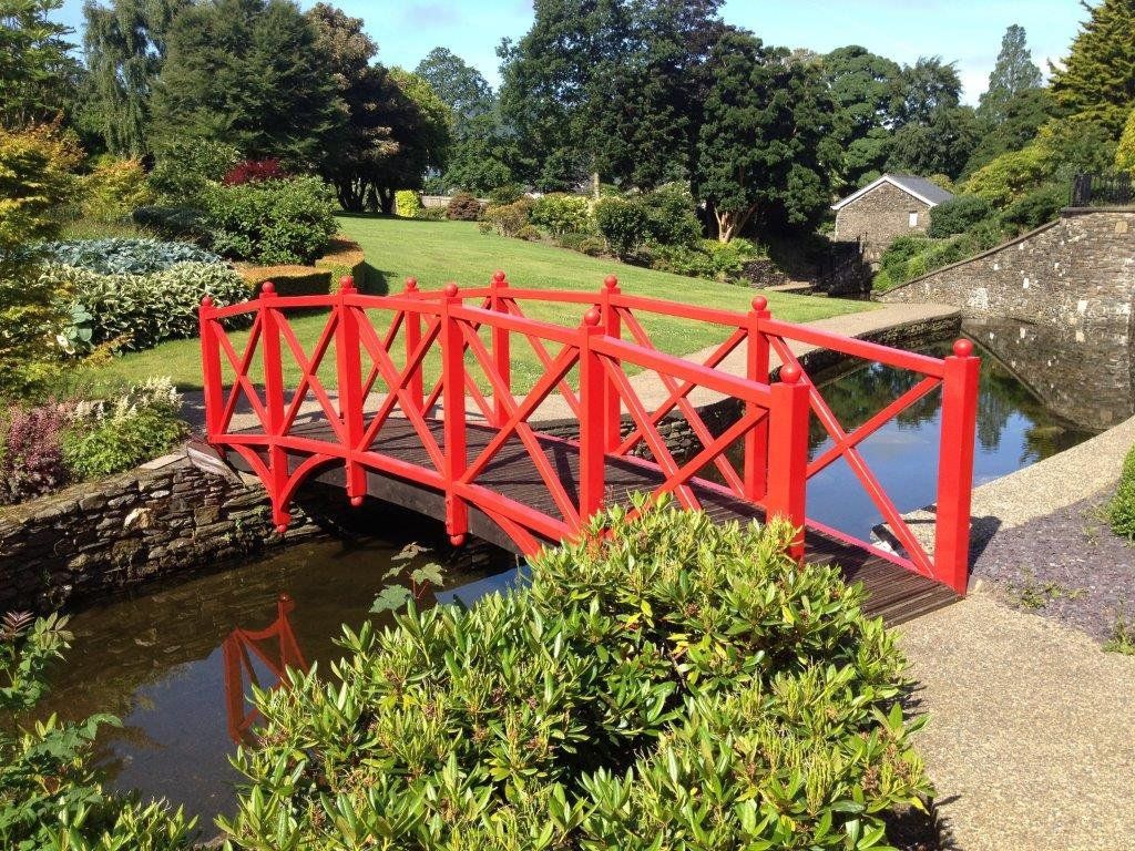 Bespoke ornamental footbridges | CTS Bridges | ESI External Works