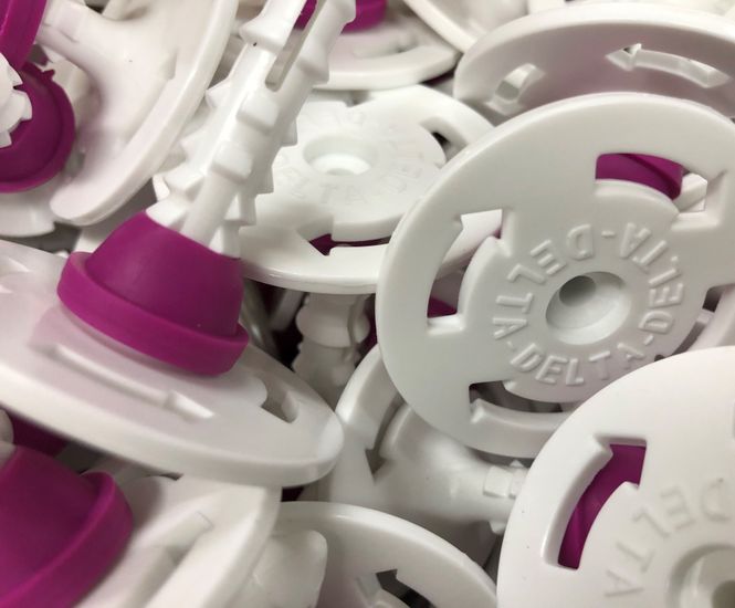 Delta PT Ultra Fix - plug for fixing plastic membranes to walls | Delta ...