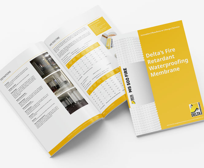 Delta launches new MS Fire Retardant brochure | Delta Membrane Systems
