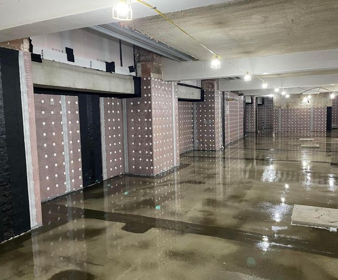 Structural waterproofing system for warehouse conversion | Delta ...