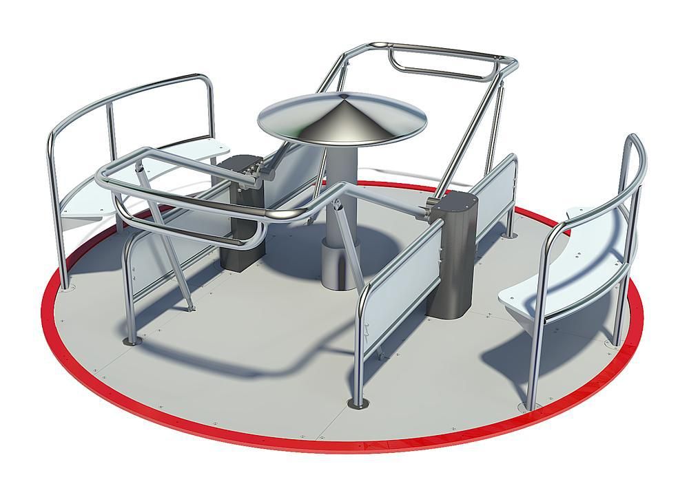 Images for Unique Wheelchair Carousel Roundabout
