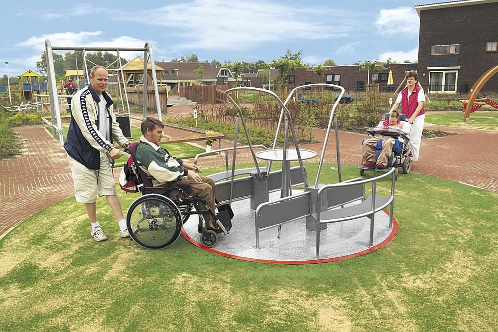 Images for Unique Wheelchair Carousel Roundabout