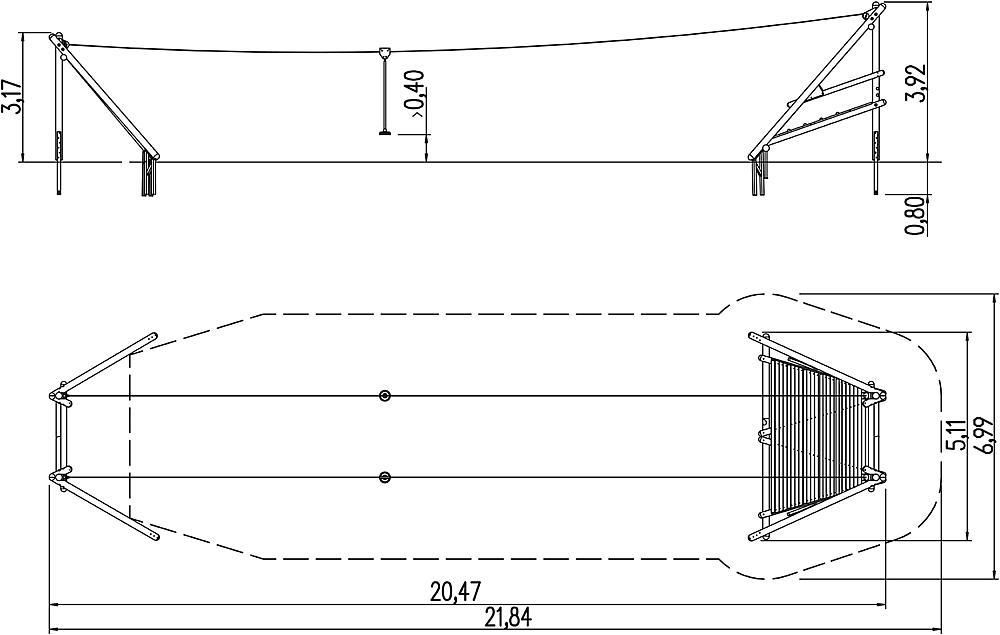 Images for Sierra Duo 20/30m double zip wire cableway with platform