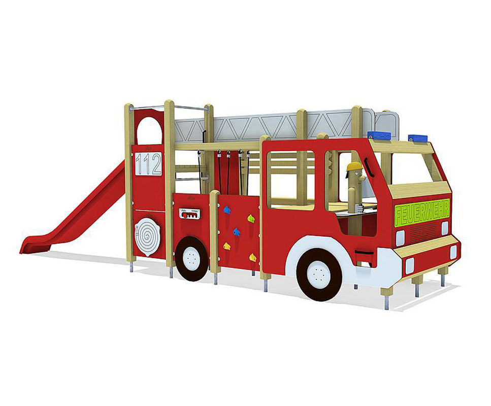 Images for eibe Fire engine play unit with slide