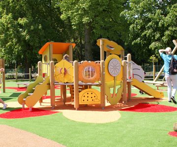Multi-level playground equipment | EXTERNAL WORKS