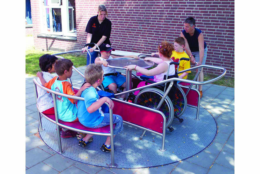 Images for Unique Wheelchair Carousel Roundabout