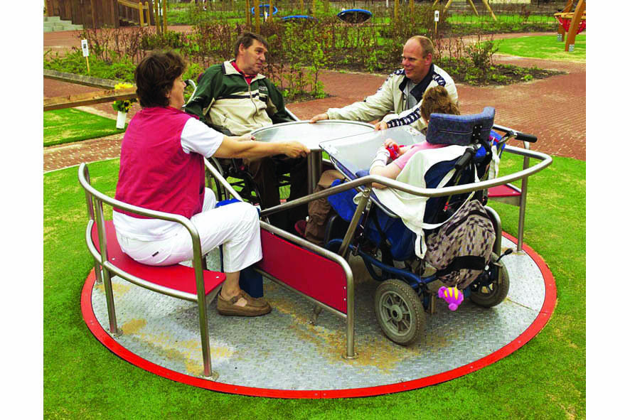 Images for Unique Wheelchair Carousel Roundabout