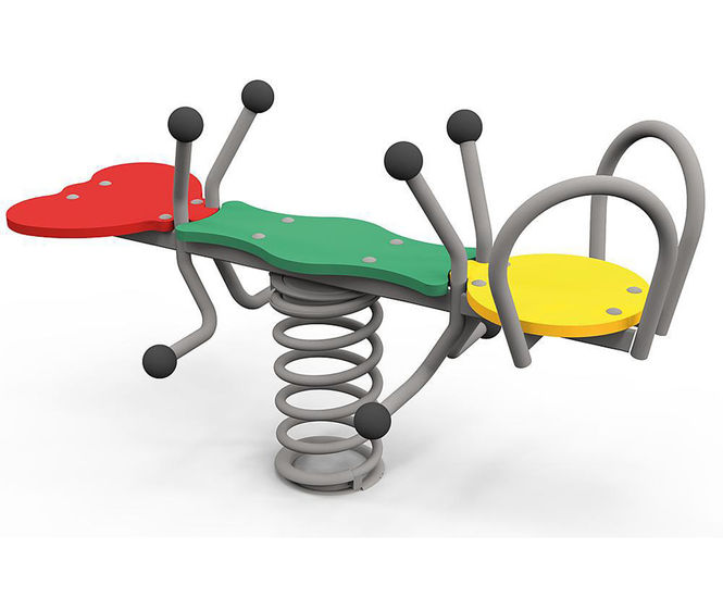 Unique Grasshopper double spring rocker | eibe play Ltd