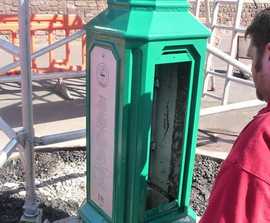 George pillar clock for West Somerset heritage railway | Good ...
