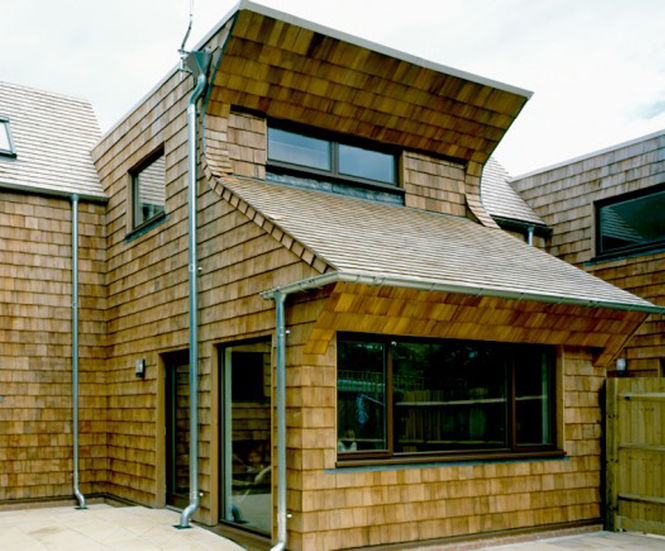 timber shingles cladding