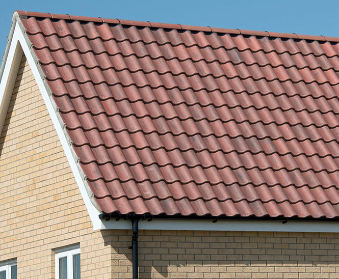 concrete interlocking tiles roof