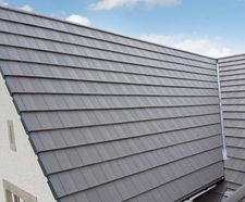 Duo Edgemere interlocking concrete slate-like roof tiles | Marley