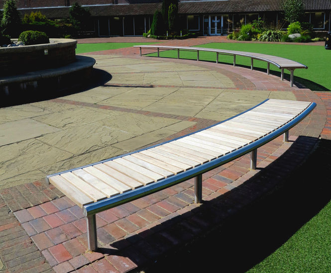 Bespoke benches for ACS International School | Benchmark Design