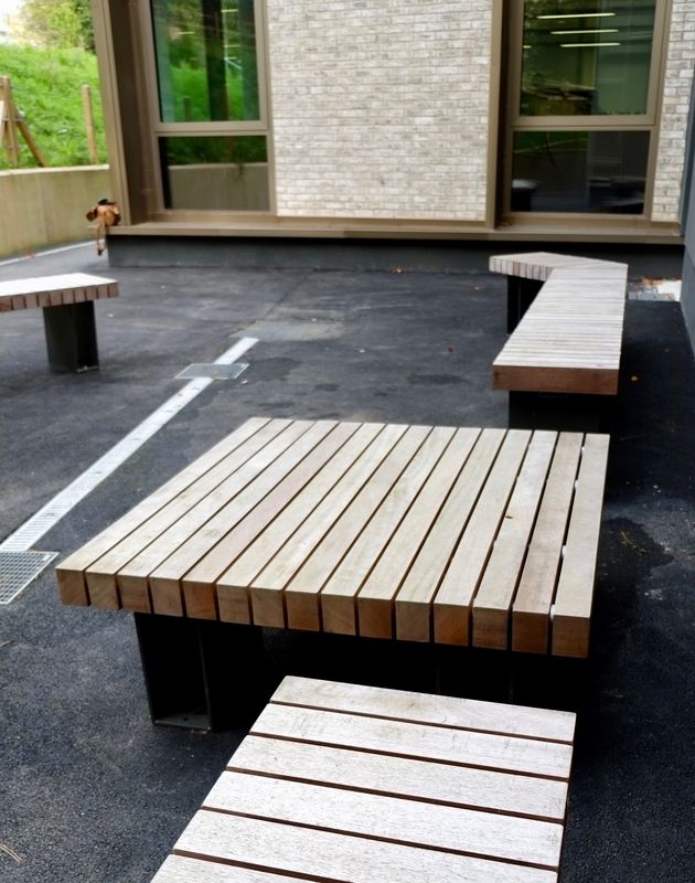 Images for Exeter 025 hardwood picnic table and benches