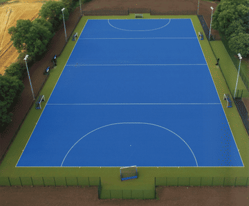 synthetic playing surface