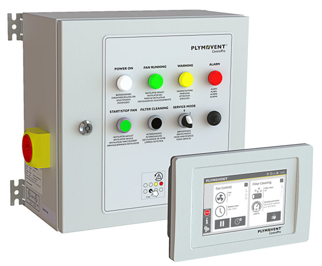ControlPro - automated fume extraction control system | Plymovent