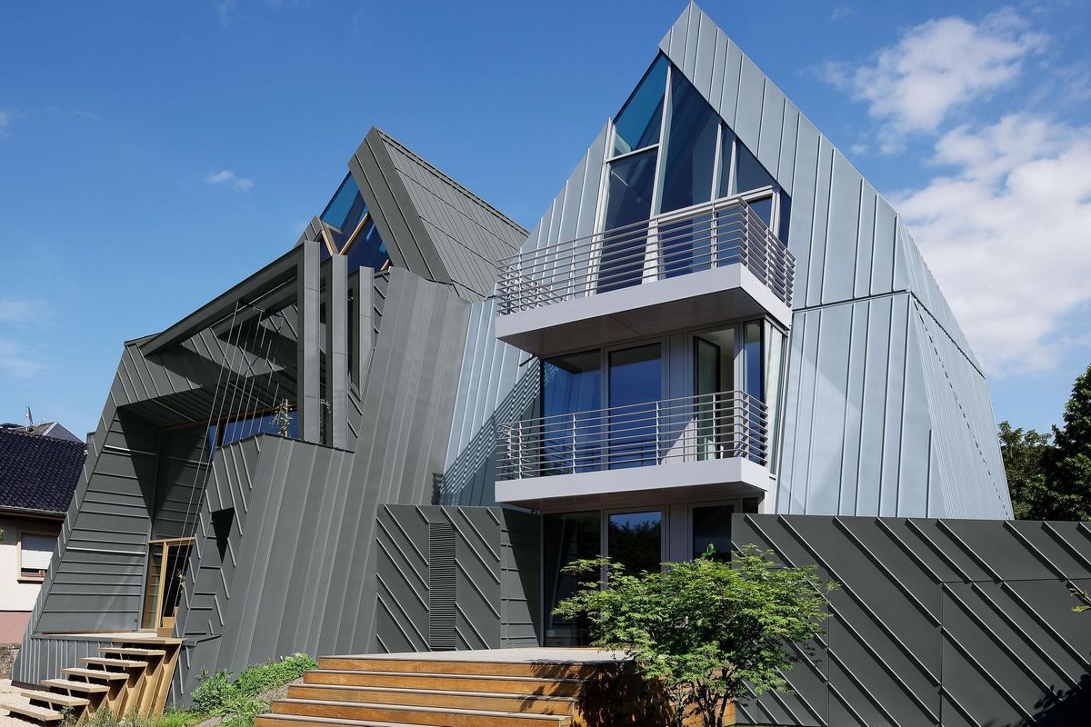 Images for RHEINZINK prePATINA zinc alloy facade and roof cladding