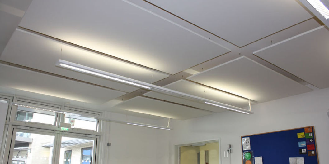 Cloudsorba® suspended acoustic ceiling panels | Soundsorba® | ESI ...