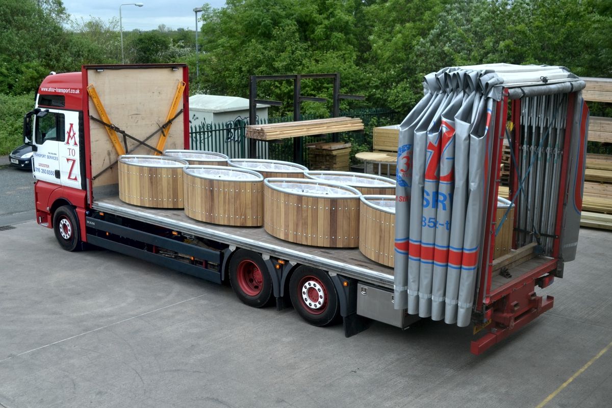 Castleton timber planters - Rochdale town centre | Street Design | ESI ...