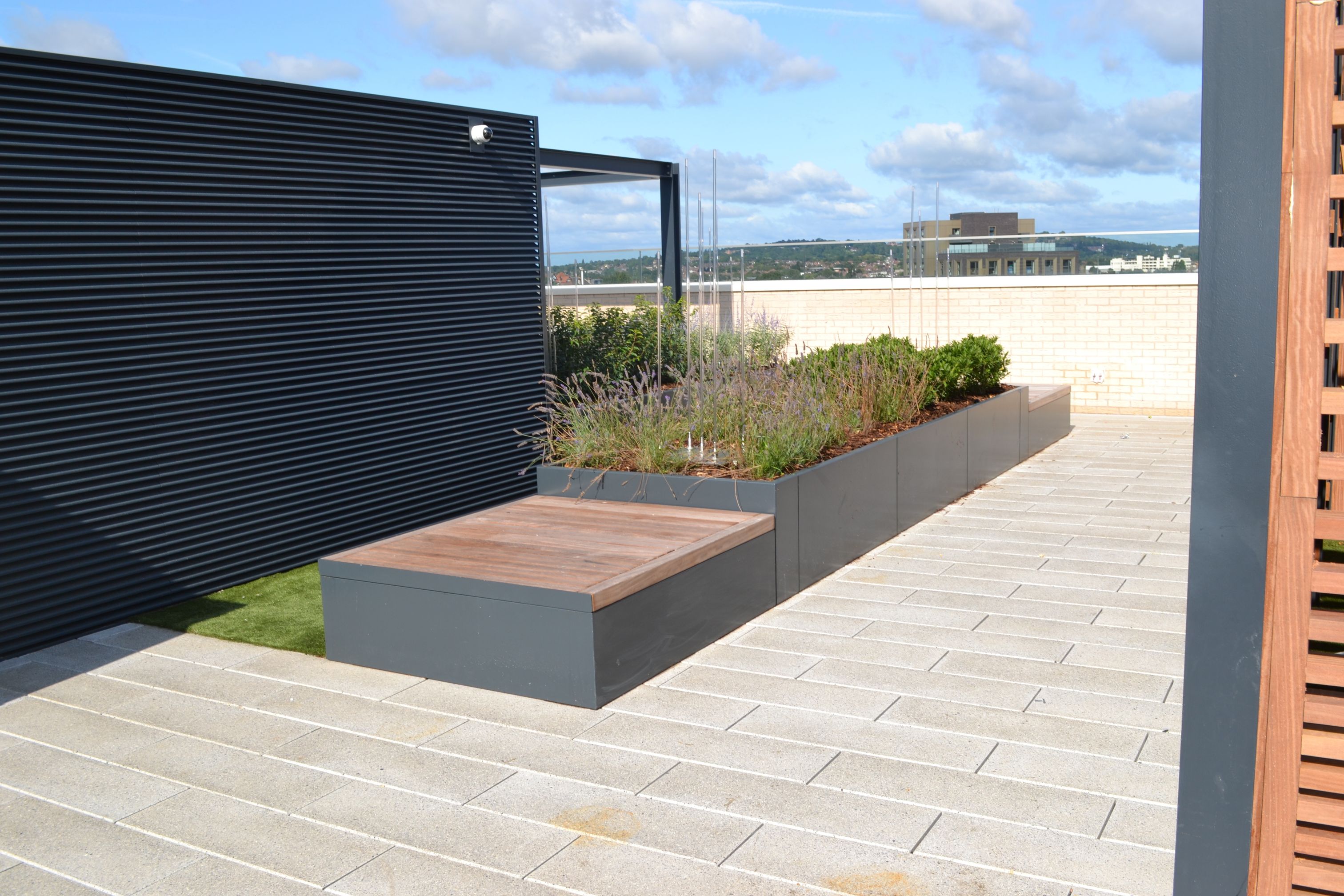 Stratum planter / seating unit | Street Design | ESI External Works