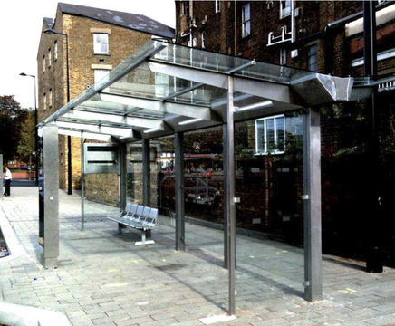 Bespoke bus shelters | DP Structures