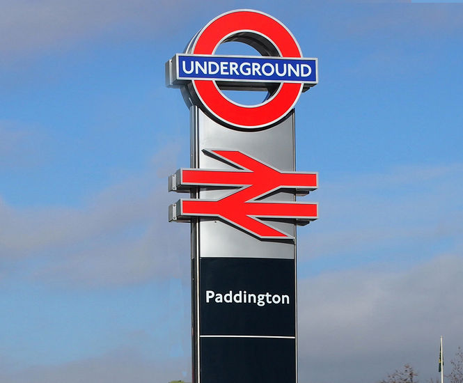 Wayfinding signage system totems and monoliths | Trueform