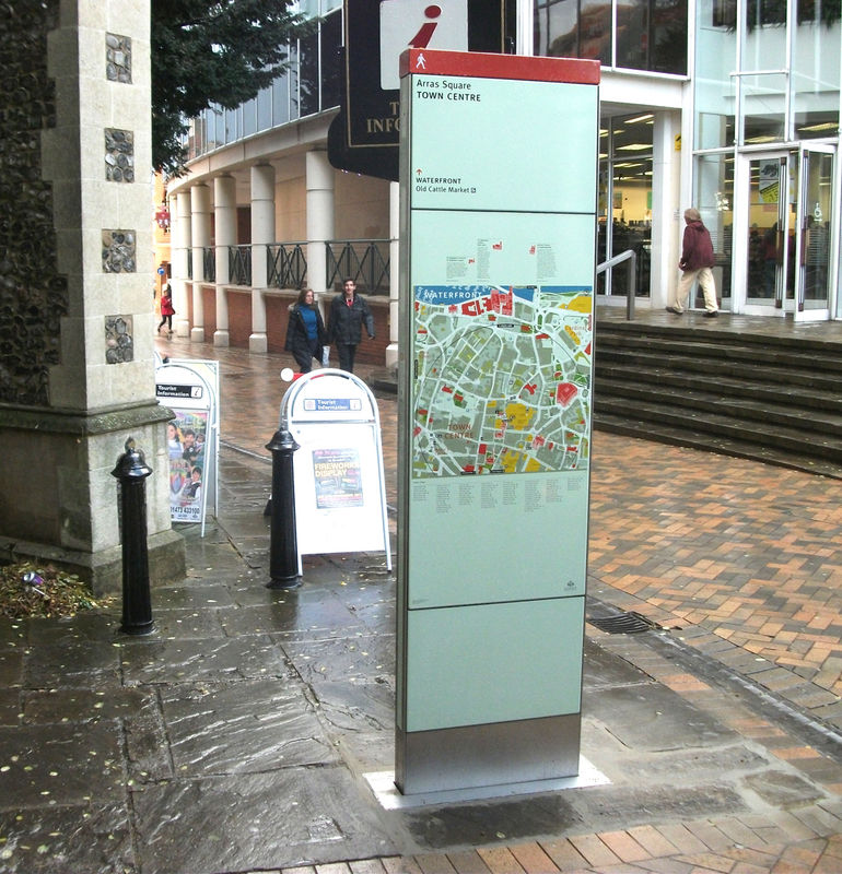 Images for Wayfinding signage system totems and monoliths