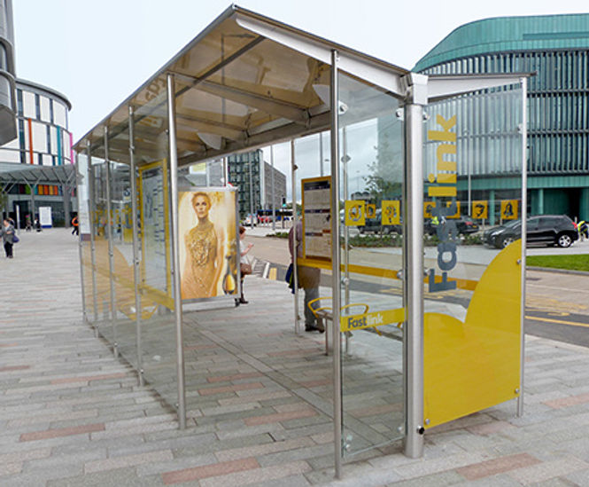 New passenger waiting shelters for Glasgow Fastlink | Trueform