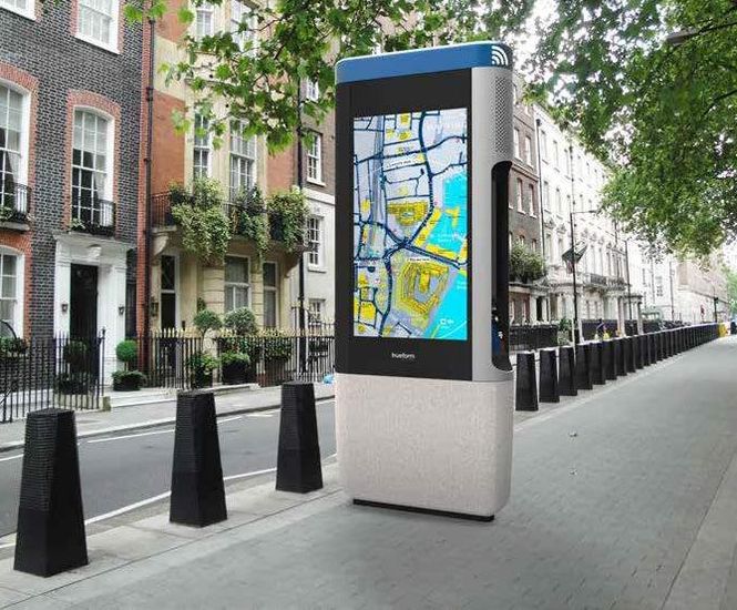 Digital wayfinding displays for Smart City schemes | Trueform