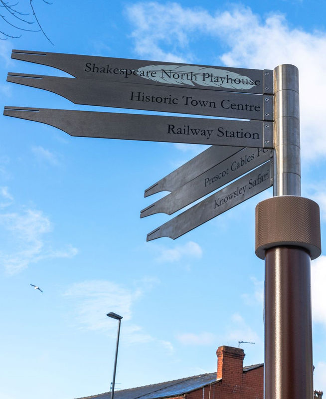 Images for Pedestrian wayfinding signage - Prescot