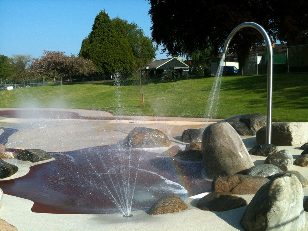 Images for Splashpad water play area for Green Flag park in Worcester